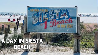 A DAY IN SIESTA KEY BEACH - SUN GARDEN CAFE BREAKFAST - TOURING THE SIESTA KEY BEACH