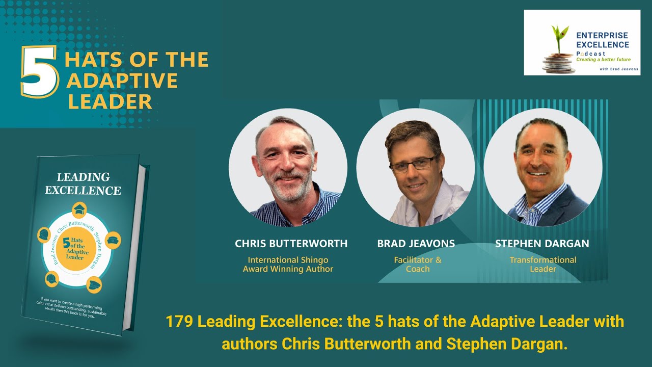 179 Leading Excellence the 5 hats of the Adaptive Leader with all 3 ...