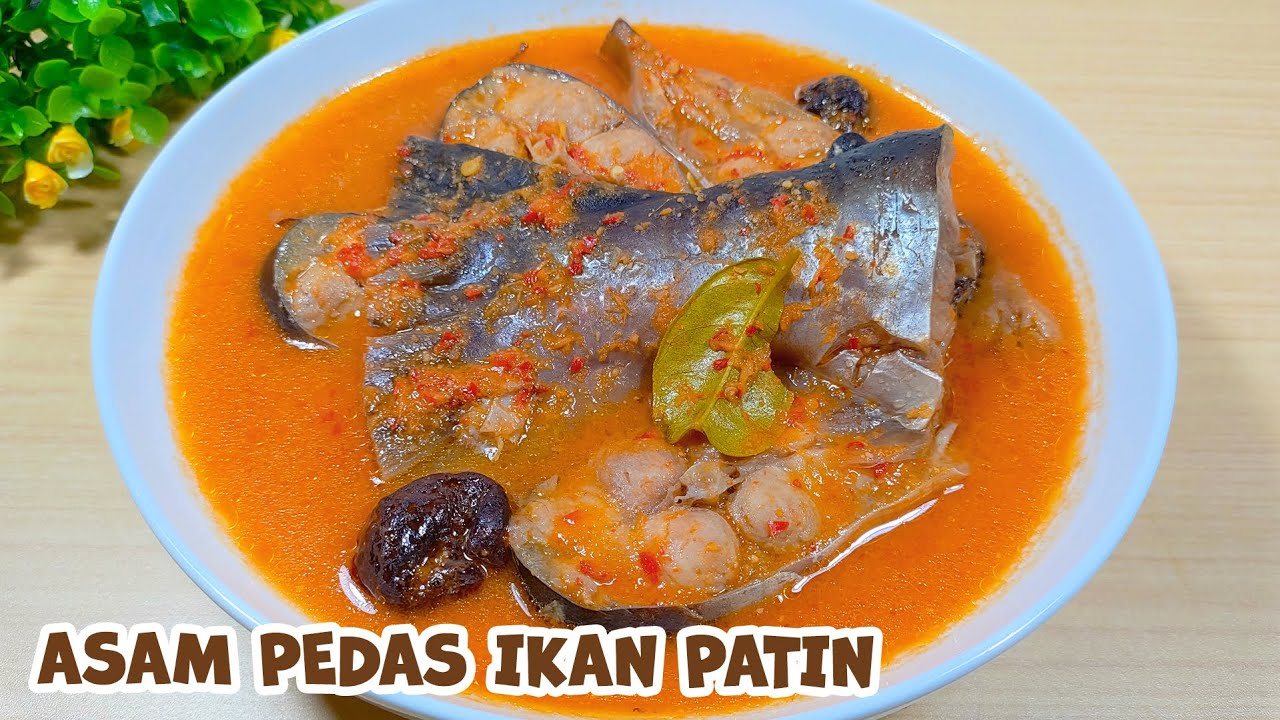 RESEP ASAM PEDAS IKAN PATIN | MASAKAN KHAS MELAYU RIAU - YouTube