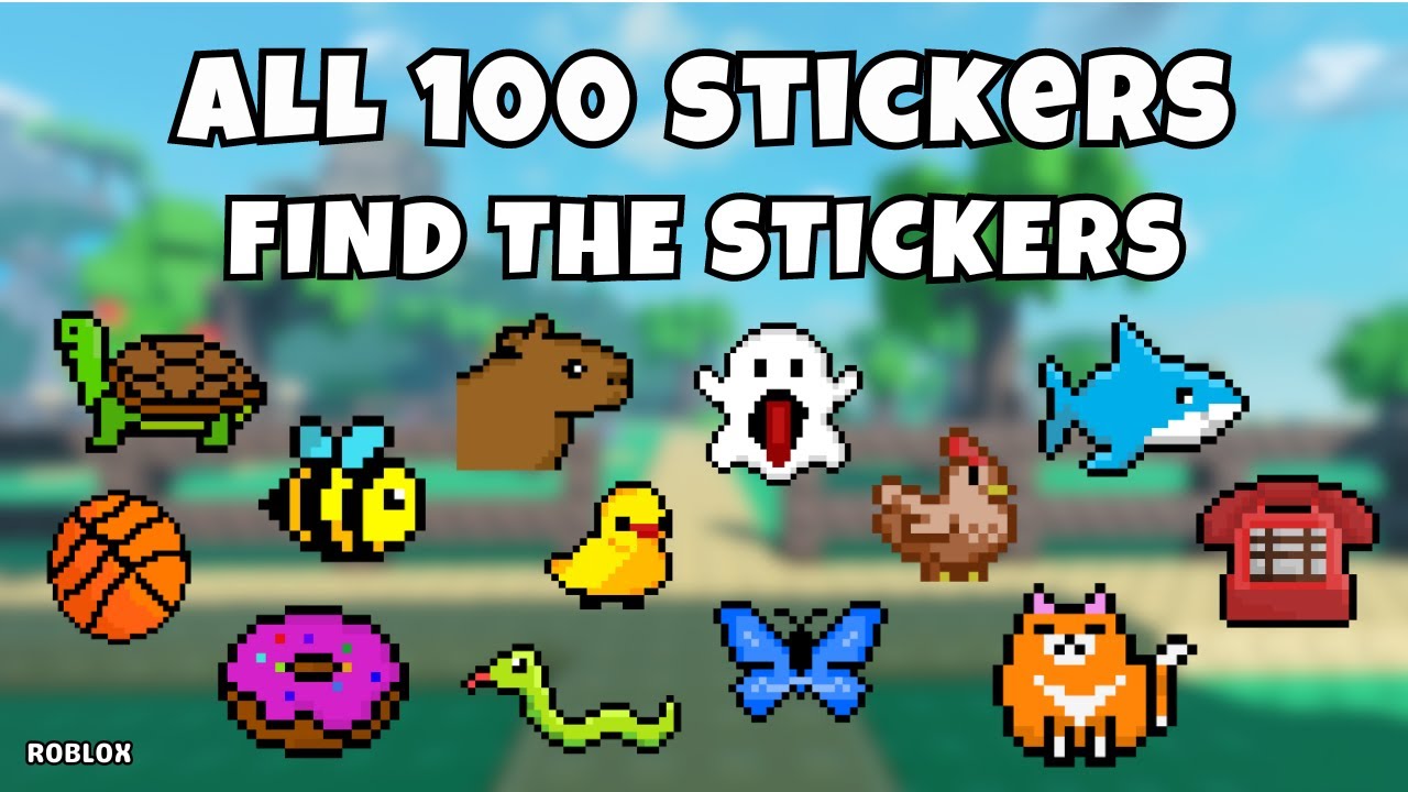 How To Get All 100 Stickers in Find The Stickers (100) | Roblox - YouTube