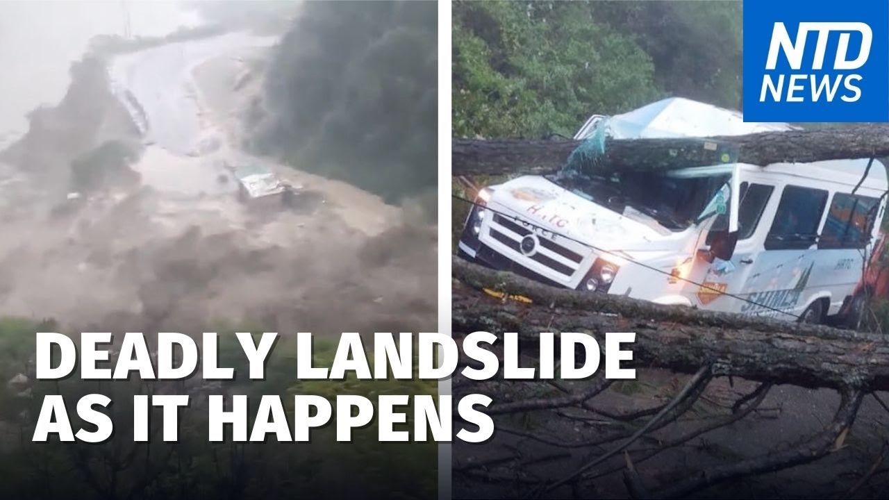 Dramatic Footage of Deadly Landslide as it Happens; Taliban Mark 2 ...