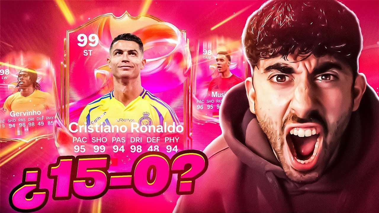 CRISTIANO RONALDO 99 esta ROTISIMO en FUTCHAMPIONS | EAFC 25 - YouTube