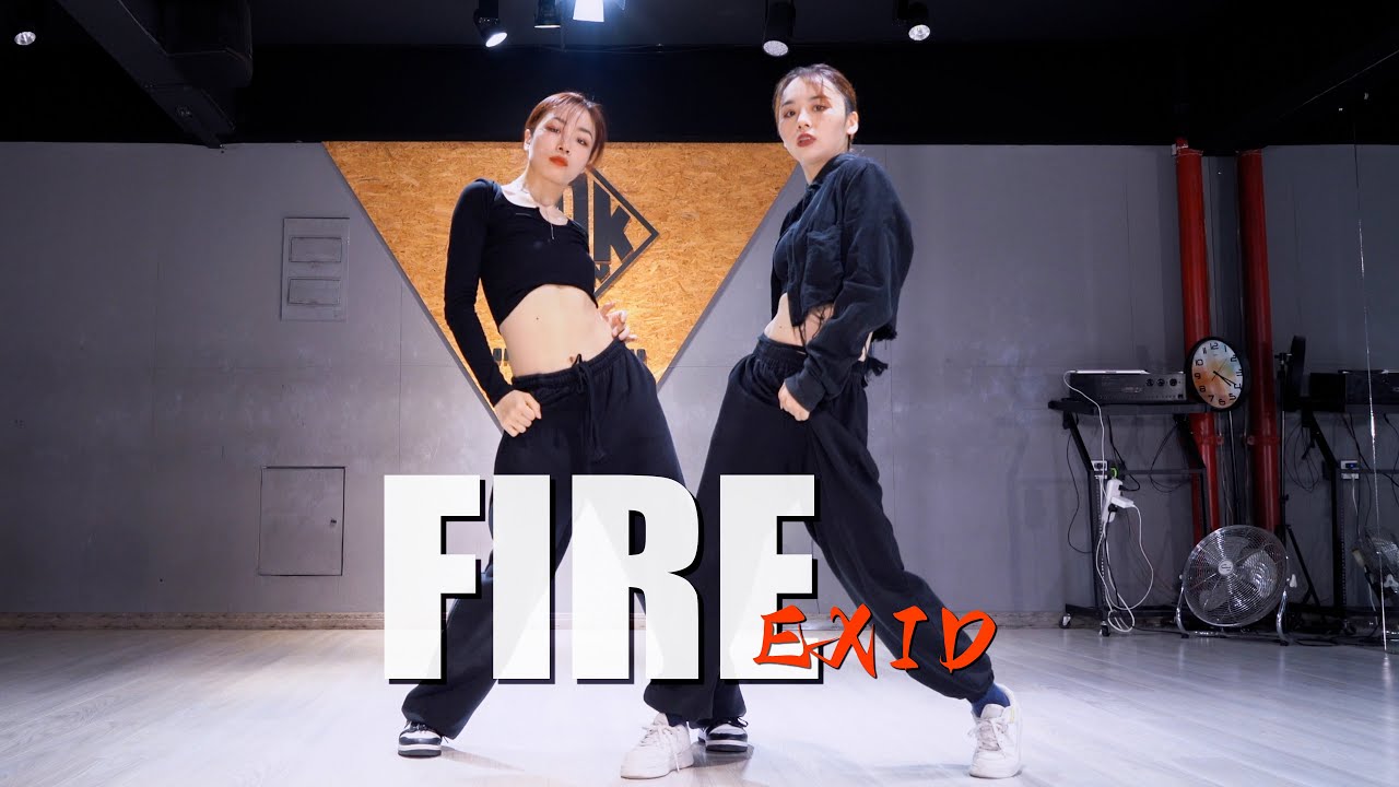 【五十刻】EXID –FIRE ‘불이나’ Dance Cover｜拿铁姐妹这次很娘 - YouTube Music