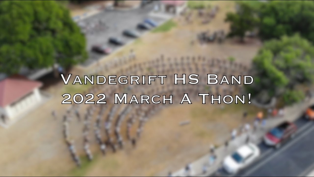 Vandegrift High School Band March-A-Thon 2022 - YouTube