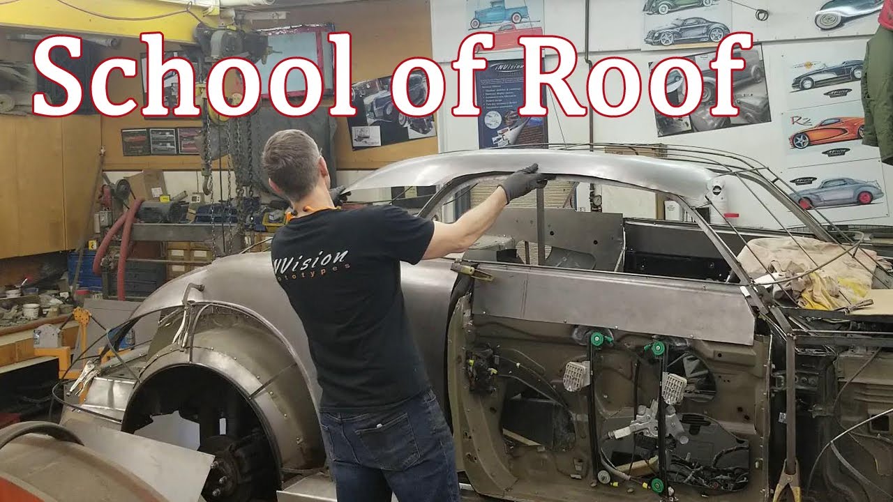 Building a Hot Rod COUPE Roof from Scratch - Part 19 | 1940 Ford Coupe ...