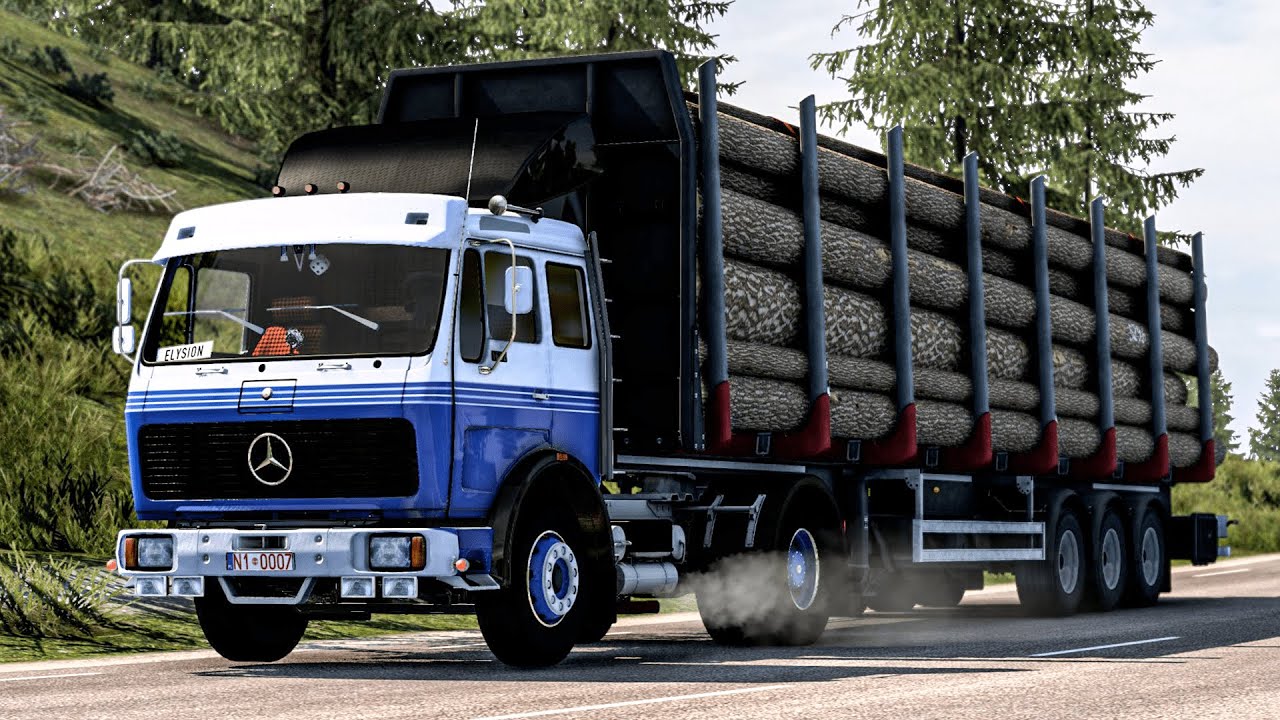 ETS2 1.45 | Mercedes Benz NG | Le Havre 𝗙𝗥 - Dortmund 𝗗𝗘 - YouTube