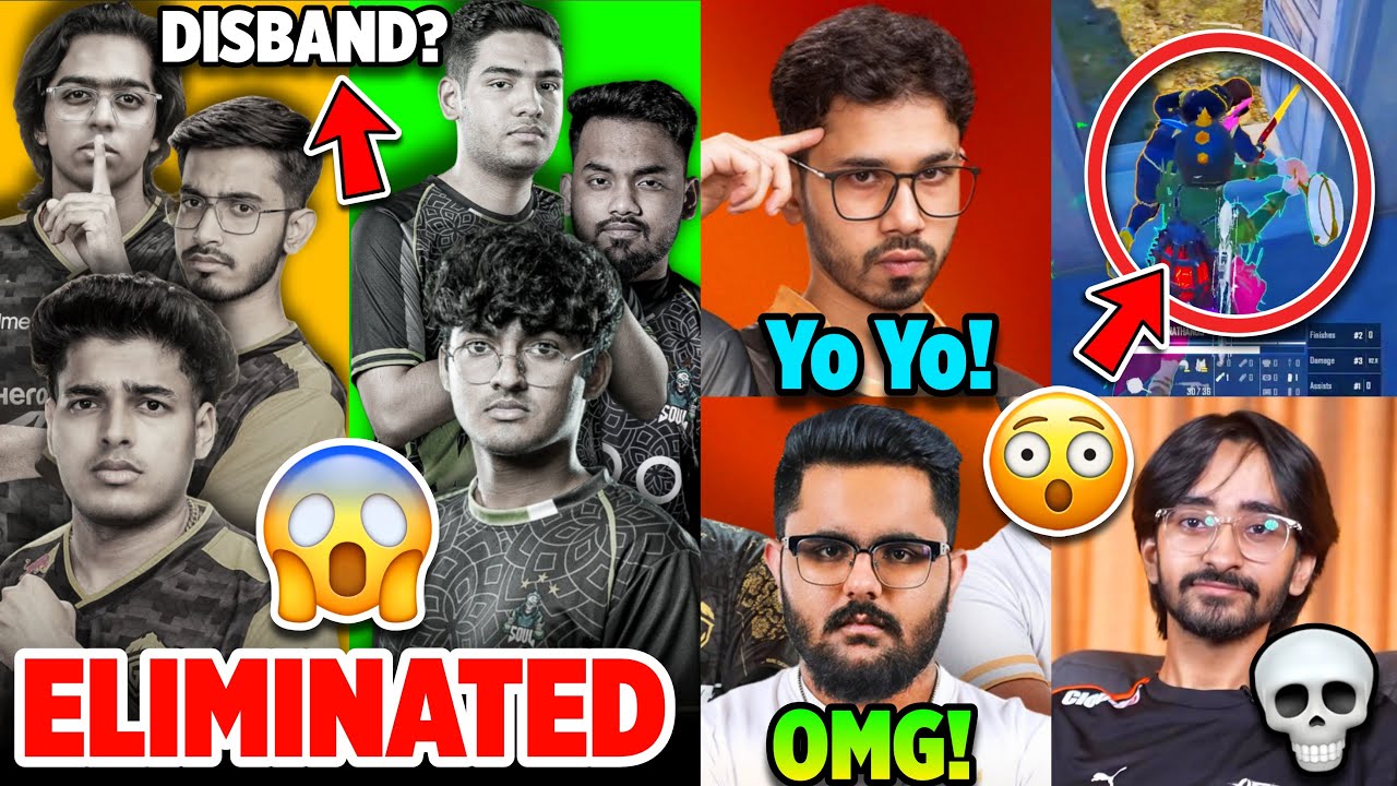 Team DISBAND after Elimination?😱 Spower Leaving Godlike?😲 Team SouL ...