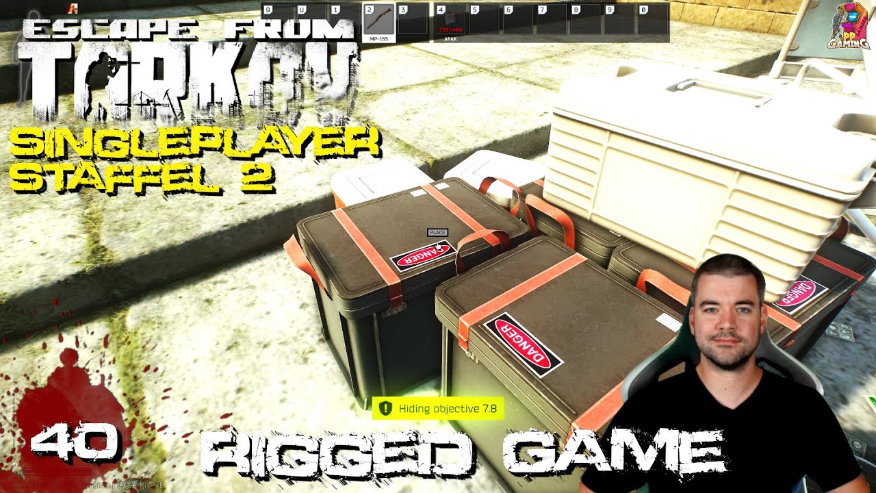 Rigged Game S02.E40 Escape from Tarkov Singleplayer EFT - YouTube