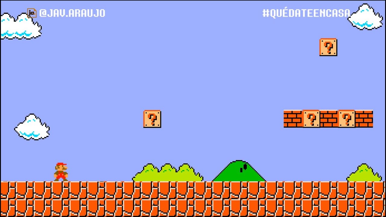 Super Mario Bros en Cuarentena (COVID-19) - YouTube