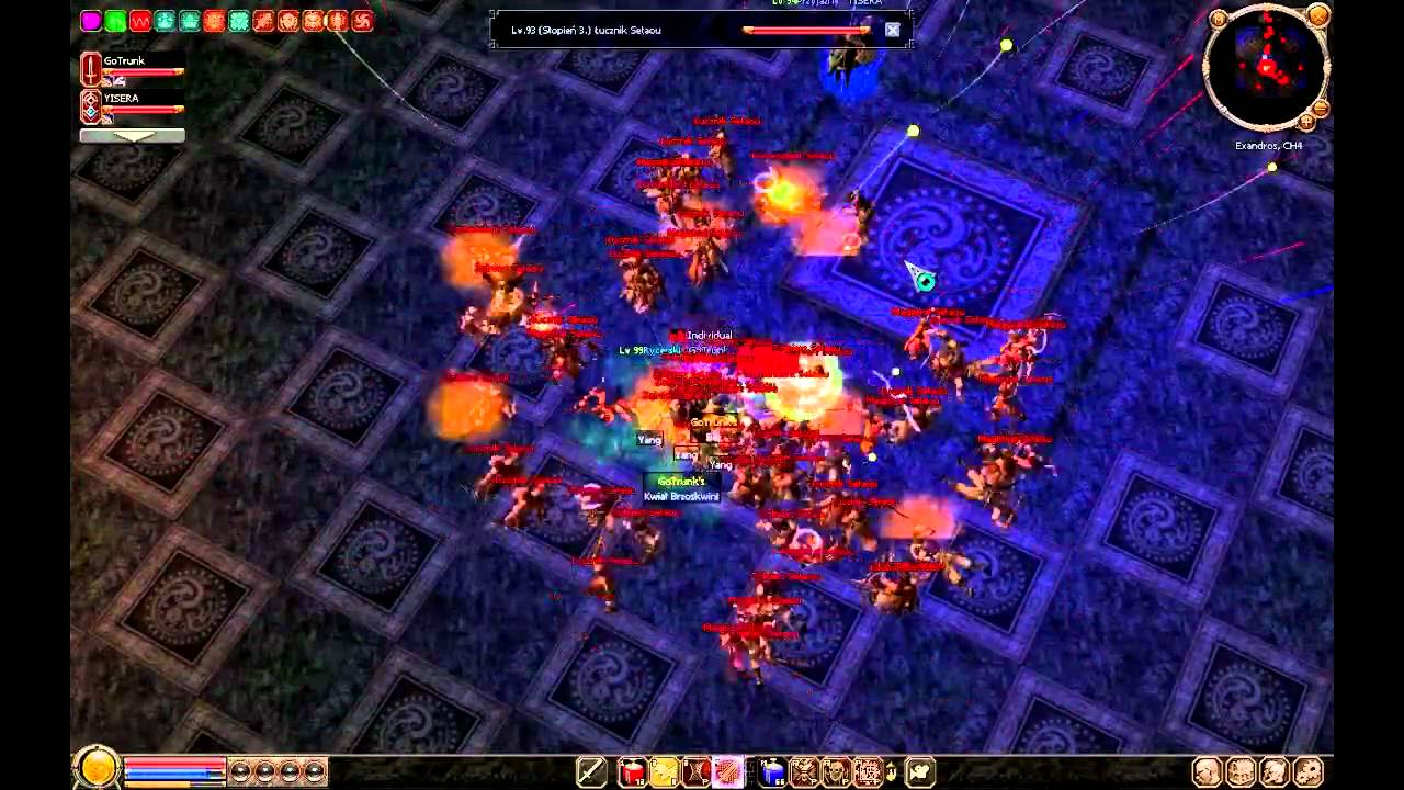 GoTrunk sura wp 99 lvl and YISERA szaman 94 lvl vs Grota V2 MAXI-MAXI ...