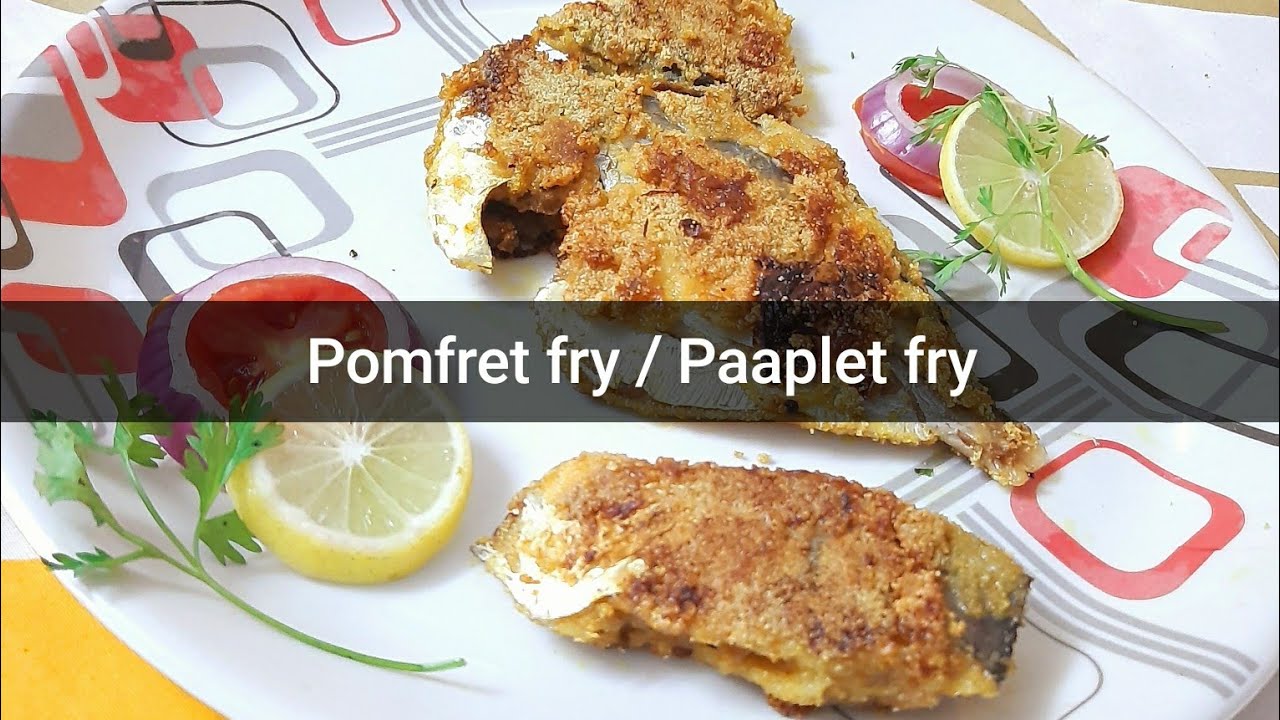 Pomfret fry / Paaplet fry - YouTube