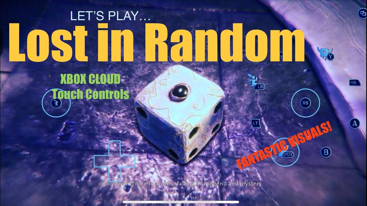 LET’S PLAY Lost in Random™ (touch controls) XBOX CLOUD iPhone 15 Pro ...