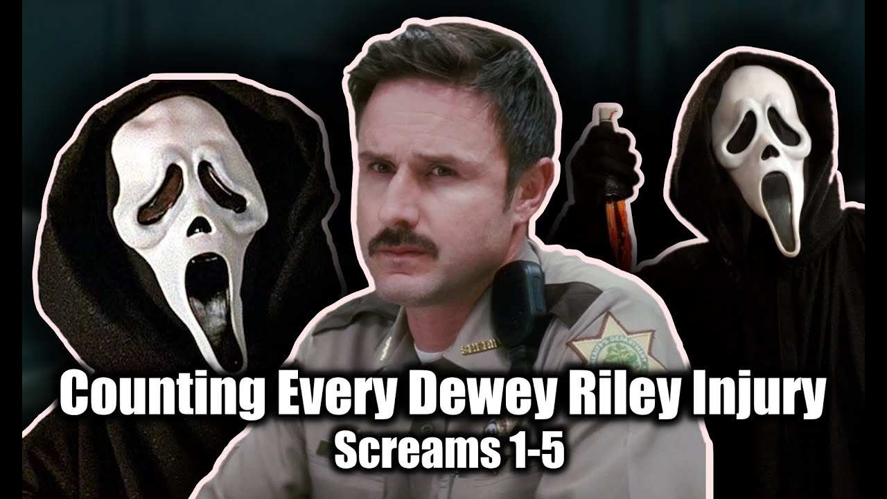 Counting Every Single Dewey Riley Scream Franchise Injury (SCREAMS 1-5 ...