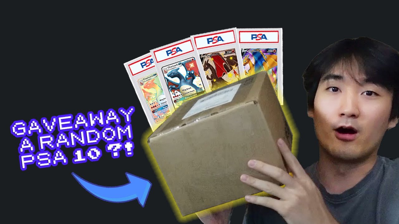 70+ PSA SLAB RETURN! And we gaveaway a random PSA 10.... - YouTube
