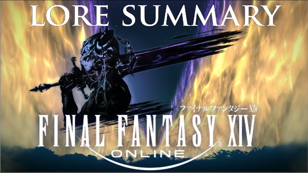 Final Fantasy XIV Lore Summary The Complete Story - Part 1 - YouTube