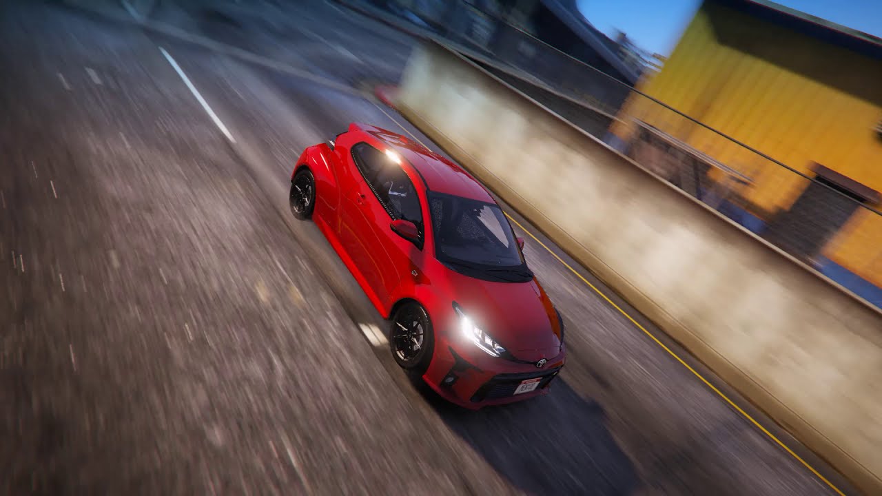 Toyota Yaris GR 2020 GTA V mod - YouTube