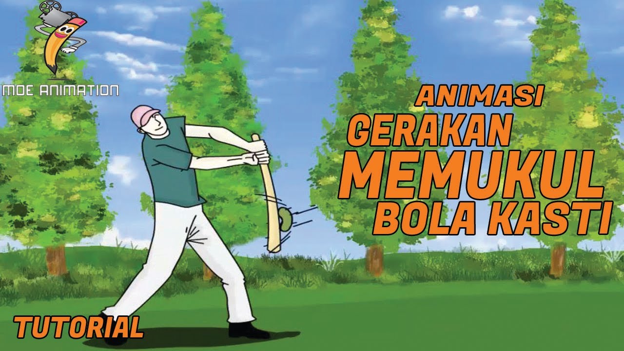TUTORIAL MEMBUAT ANIMASI GERAKAN MEMUKUL BOLA KASTI [ANIMASI ADOBE ...