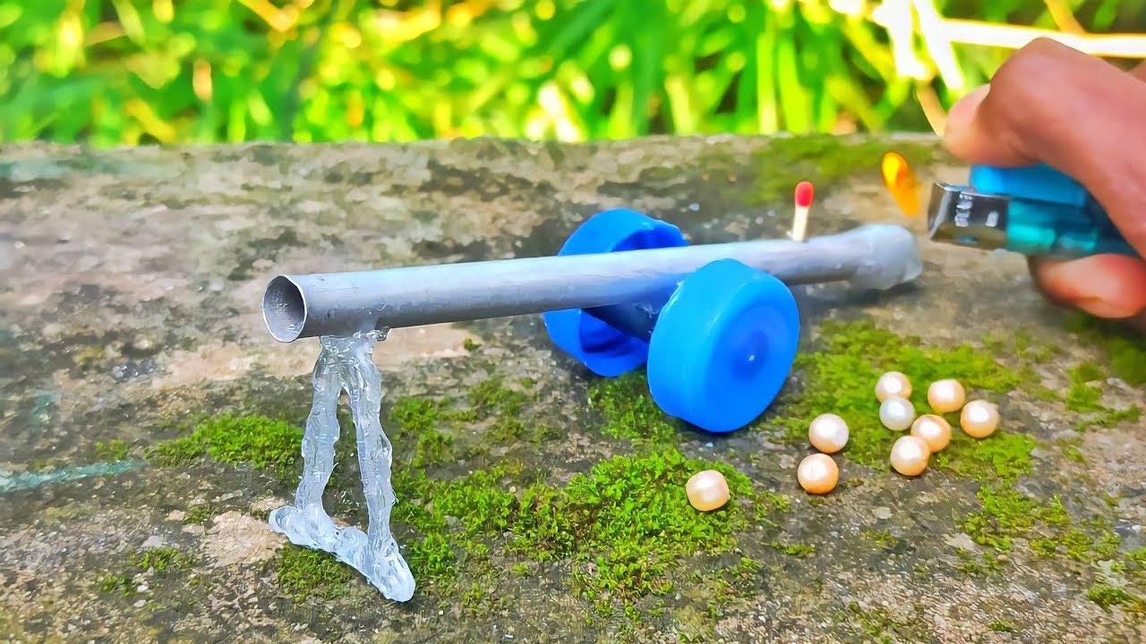 Powerful mini cannon ever | M4 TECH | - YouTube