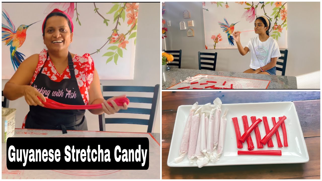 School Days Treat Guyanese🇬🇾 Stretcha (Candy) || Taffy || Homemade ...