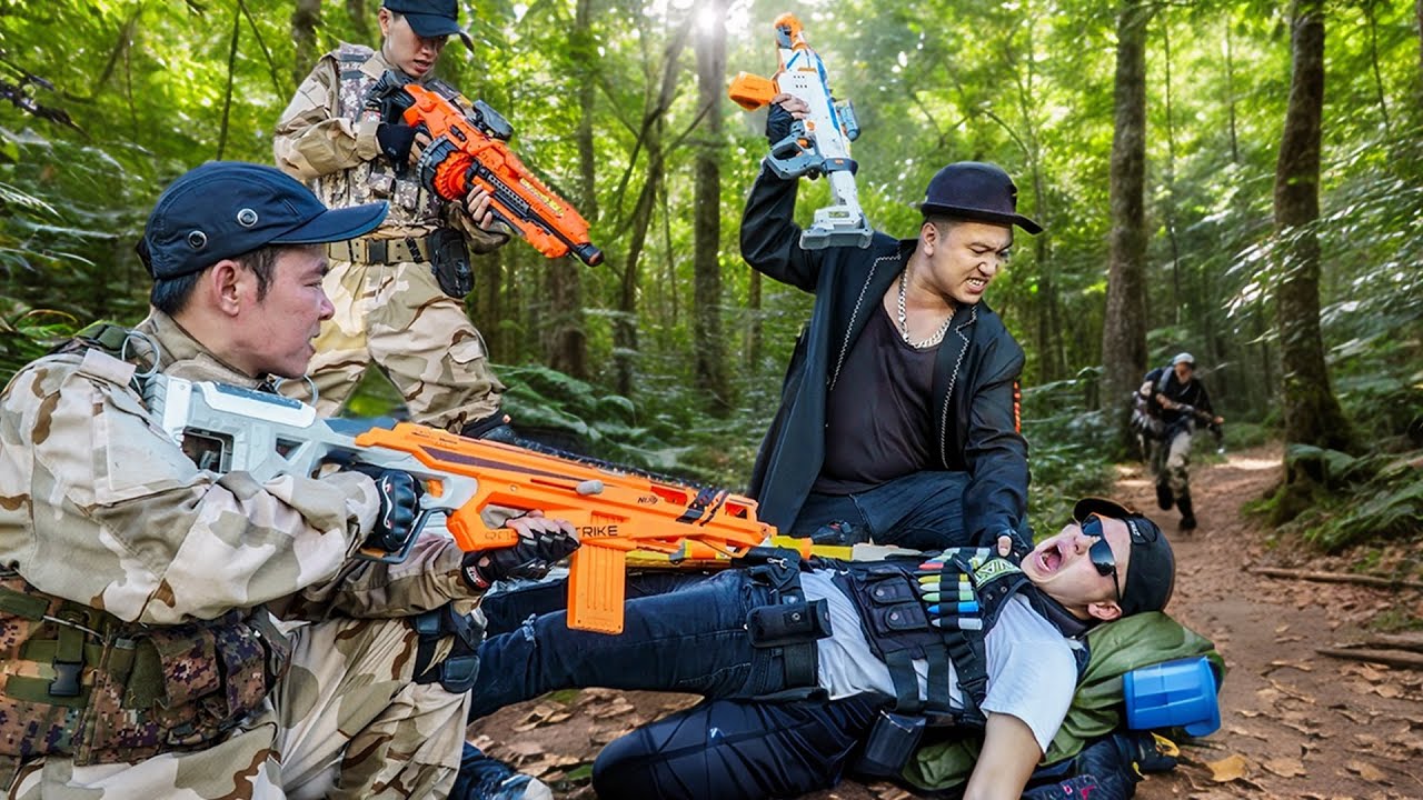 SEAL X Nerf War : Rose and SEAL X Nerf Guns Take On Soldiers in Epic Nerf Fight! - YouTube