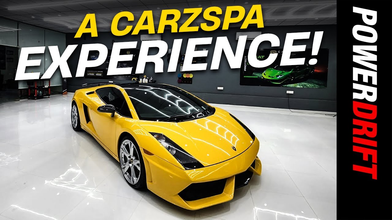 Driving into a CarzSpa Experience | PowerDrift - YouTube