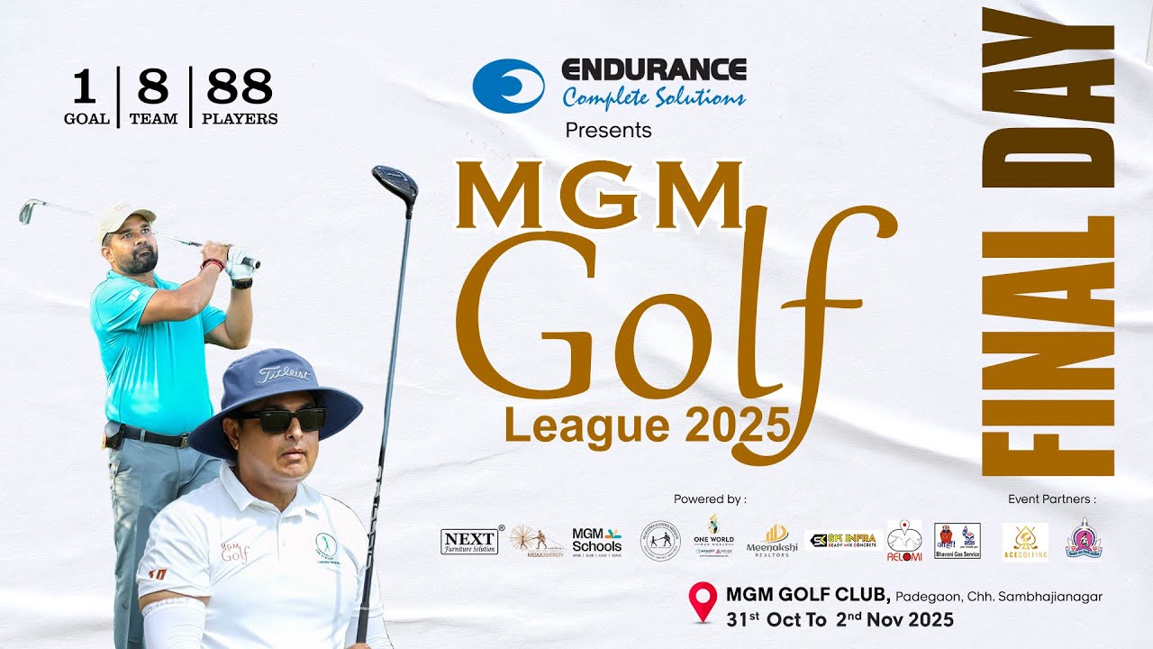 MGM Golf League 2025 | FINAL DAY - YouTube