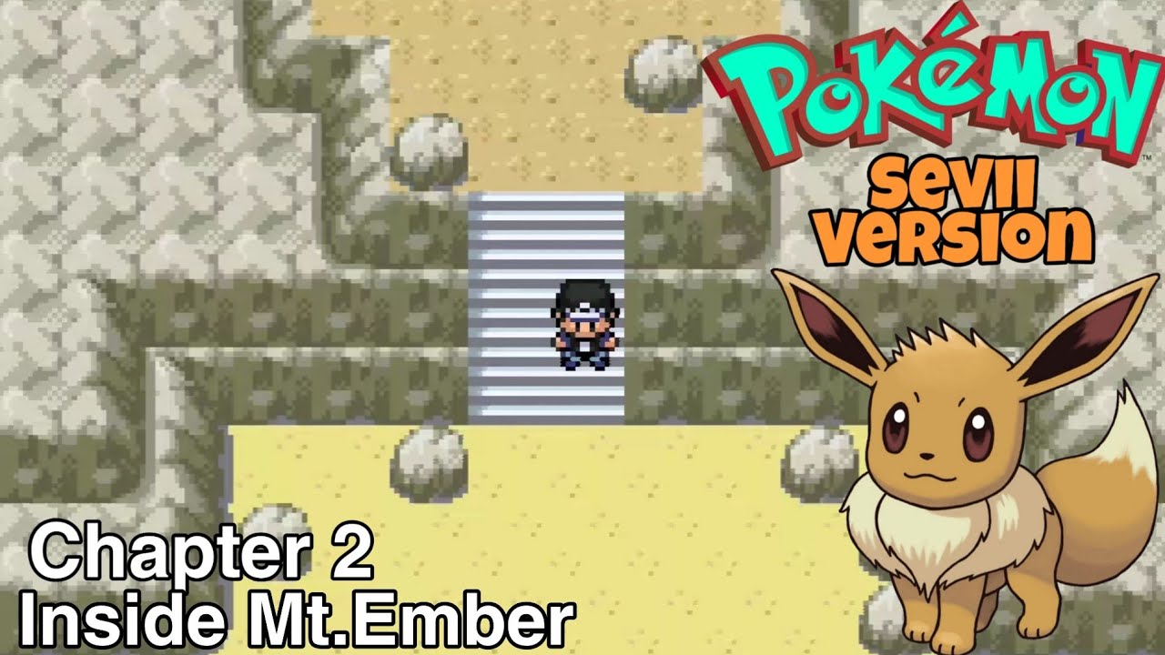 Pokemon Sevii Version [Gameplay] Chapter 2 - Inside Mt.Ember - YouTube