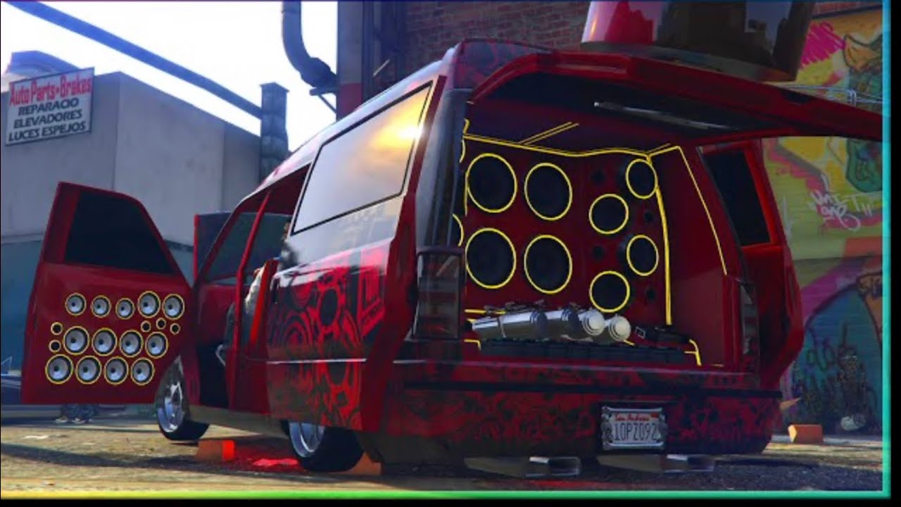 HOW TO BUILD SPEAKER VAN in GTA5!! - YouTube