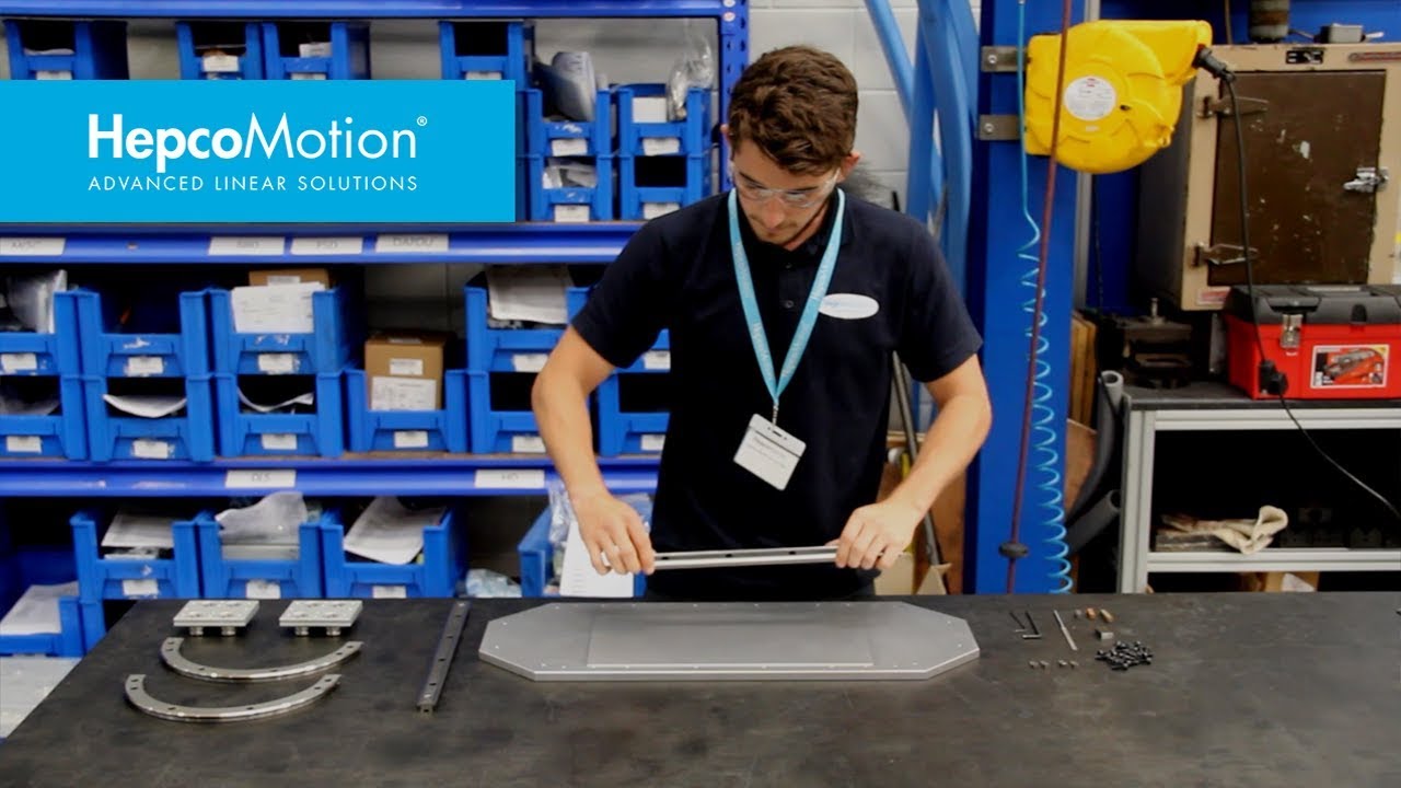 PRT2 Track System Installation and Adjustment | HepcoMotion How To ...