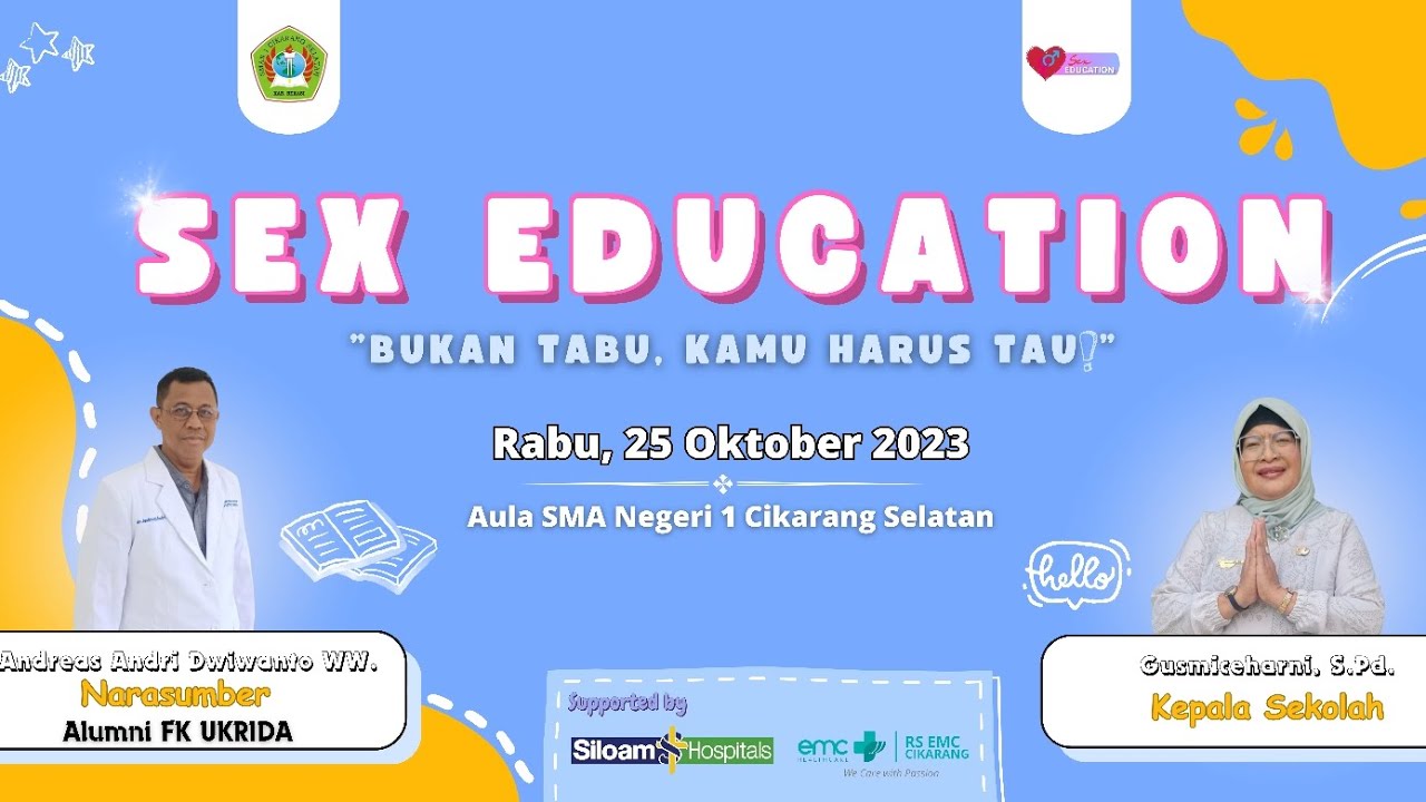 Giwangkara Berkarya Sex Education Bukan Tabu Kamu Harus Tau Sman