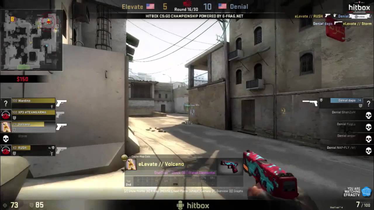 CS:GO: Will "Rush" Wierzba vs. Denial - YouTube