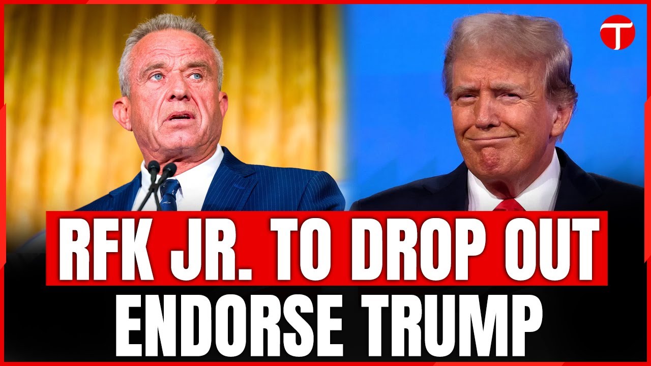 RFK Jr. to drop out of presidential race and endorse Trump - YouTube