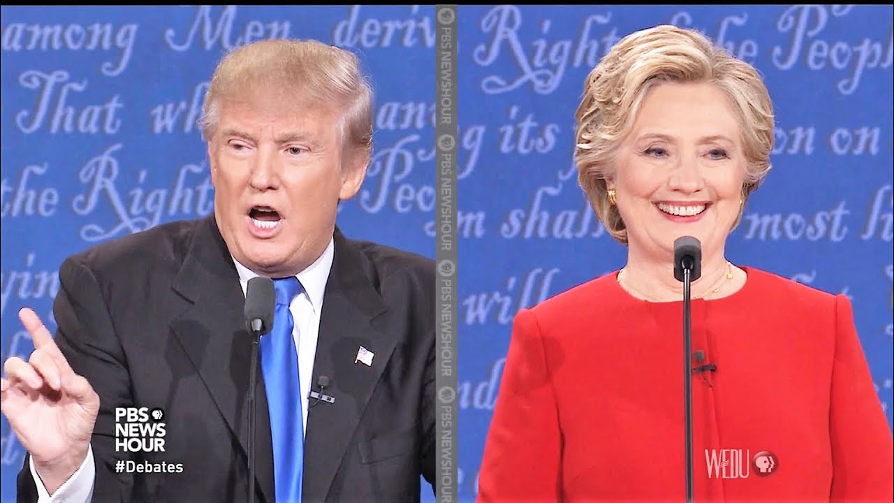 The First Presidential Debate 2016 | Trump vs Hillary [FULL] - YouTube
