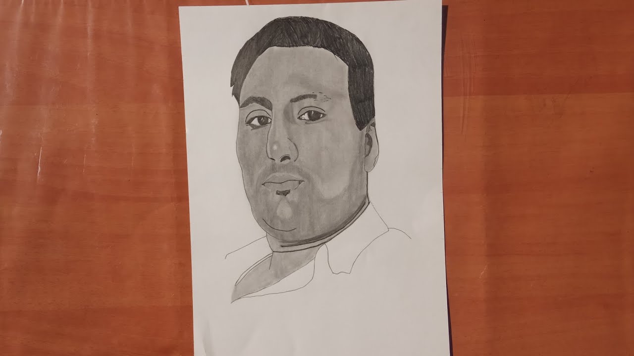 drawing my uncle sketch - YouTube