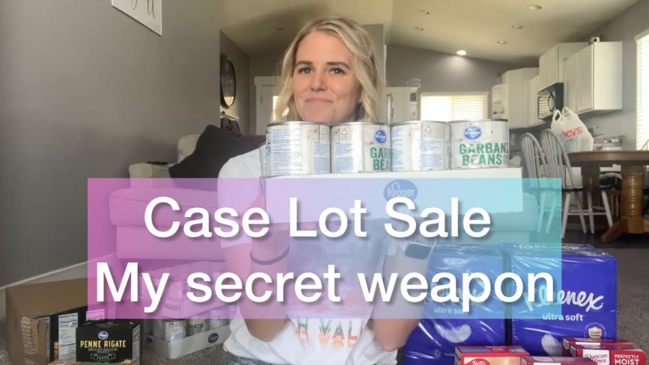 Prepping on a Budget | Case Lot Sale Stockpile Haul - YouTube