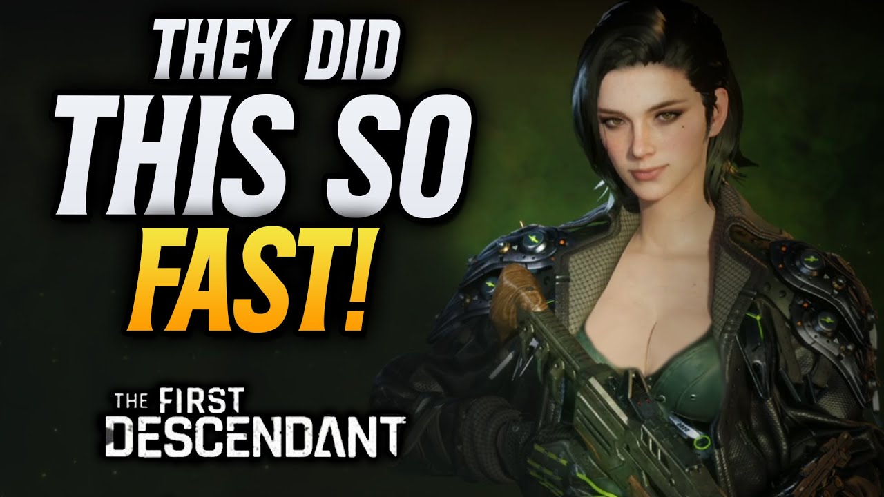 The First Descendant They Did This So Fast! A Cool Added Extra! - YouTube