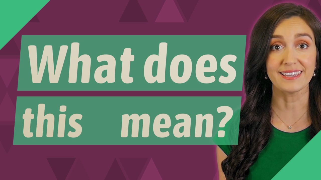 What does this 👌 mean? - YouTube