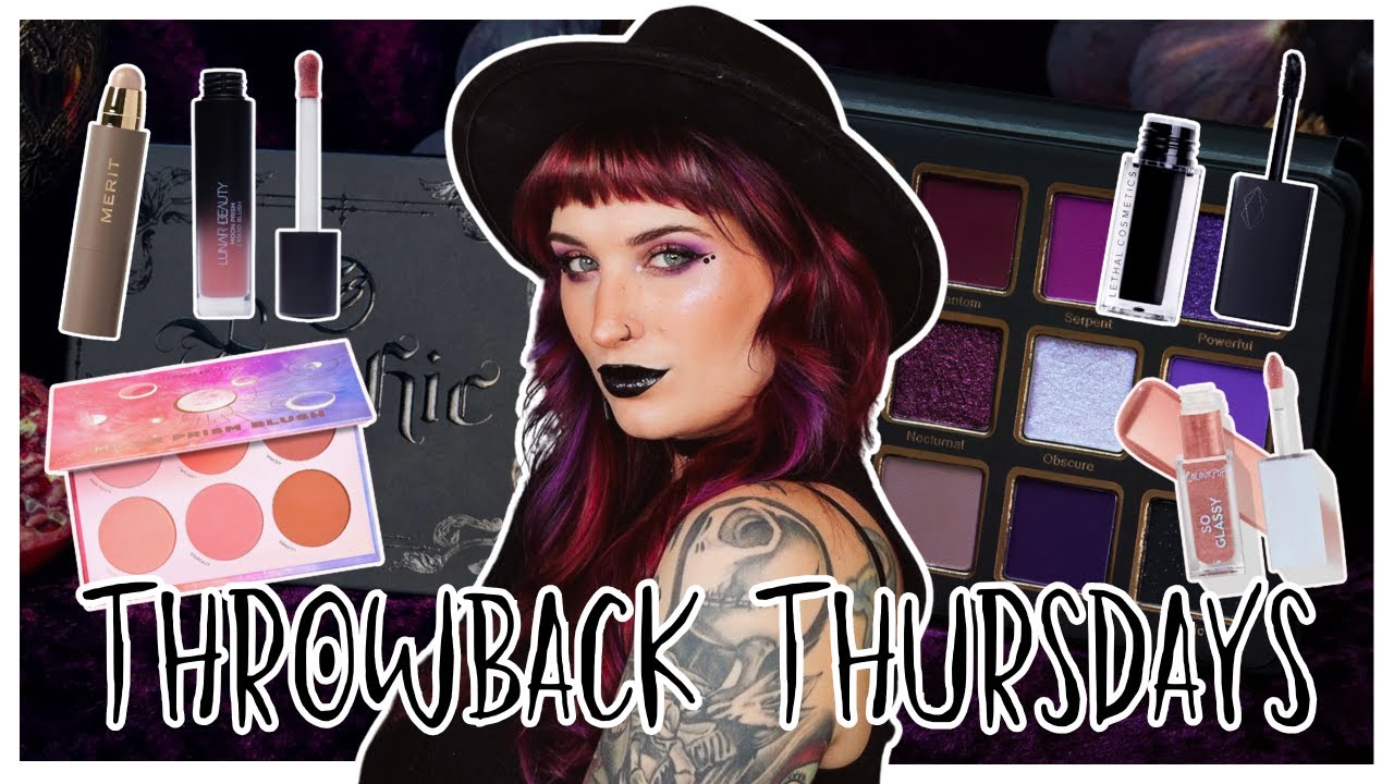 full face of OLD makeup | throwback thursdays! - YouTube
