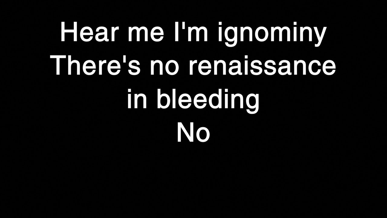 Meshuggah - Humiliative Lyrics [HQ] - YouTube