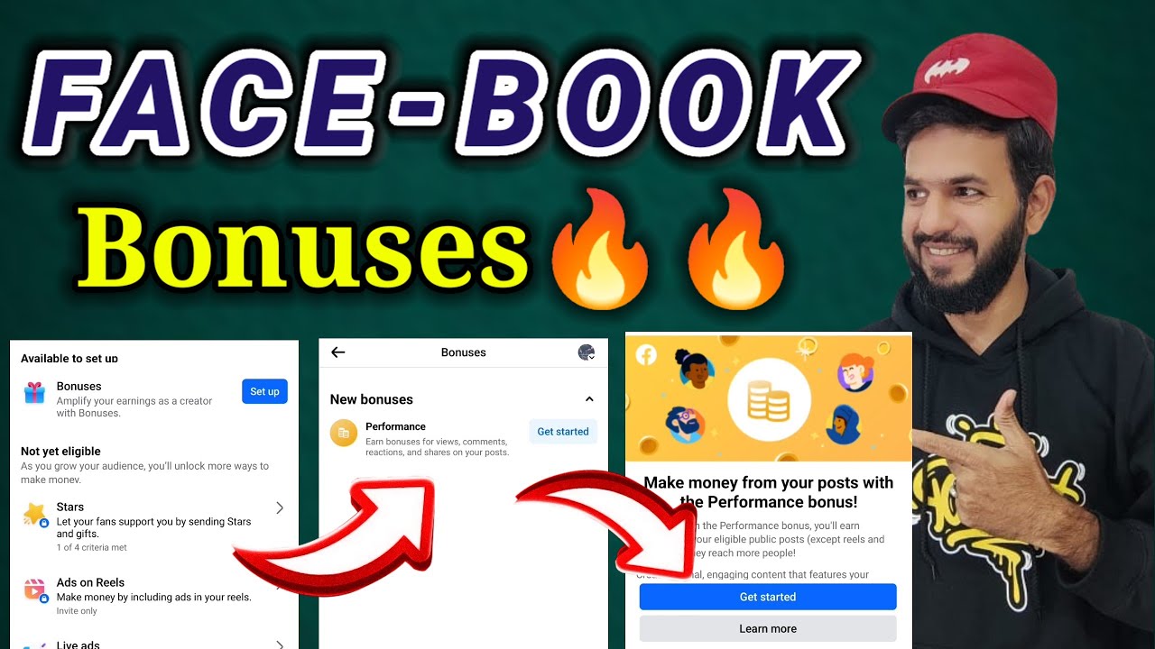 Facebook bonuses मिलने लग गया है | Facebook bonuses लेना शुरू करदो ...