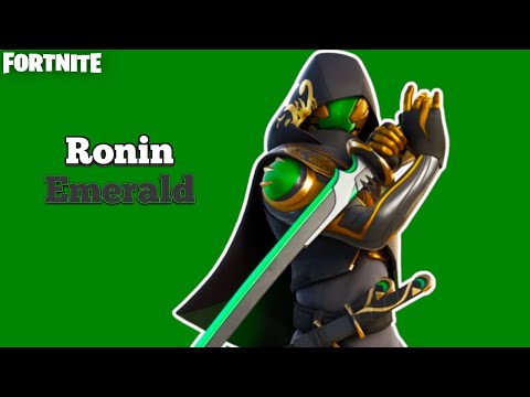 *NEW* RONIN EMERALD STYLE SKIN GAMEPLAY - FORTNITE BATTLE PASS - ORDER ...