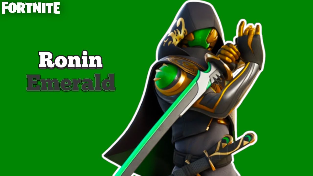 *NEW* RONIN EMERALD STYLE SKIN GAMEPLAY - FORTNITE BATTLE PASS - ORDER ...