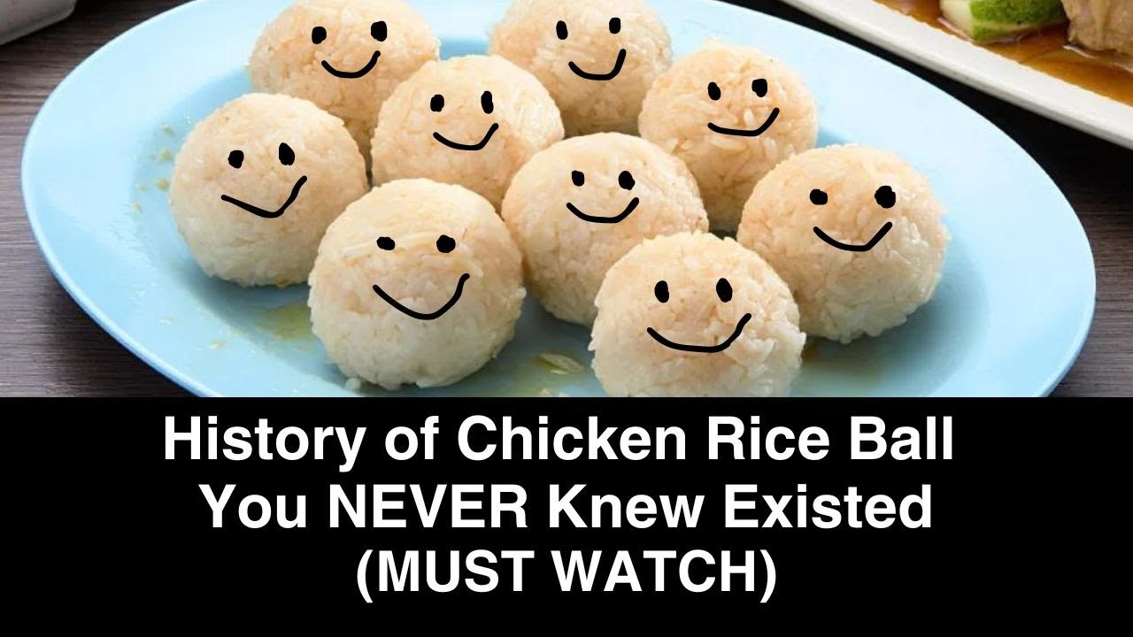 The History of Chicken Rice Ball in Malacca - YouTube