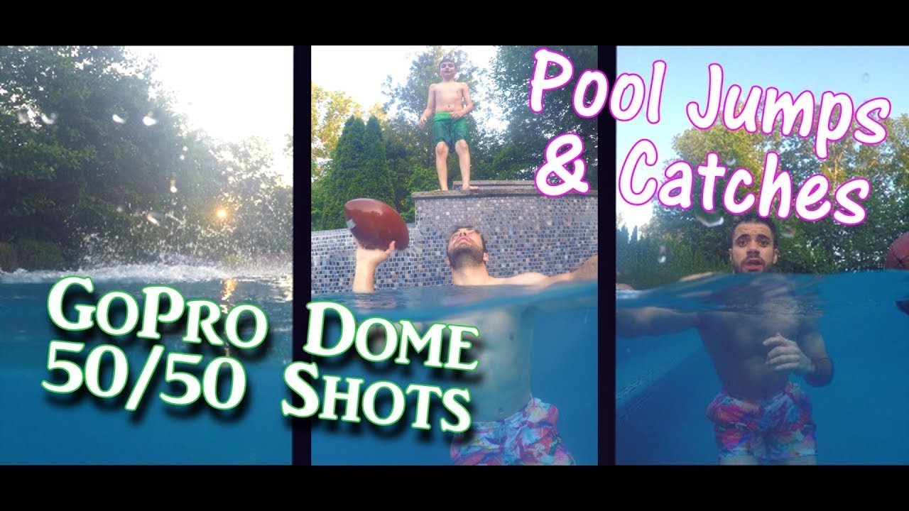 Testing Out GoPro Dome Port in The Pool - YouTube