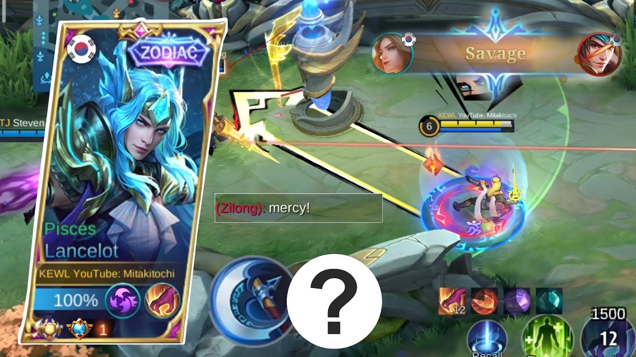 TRY THIS LANCELOT OP BUILD! , LANCELOT TOP GLOBAL GAMEPLAY. - MLBB ...