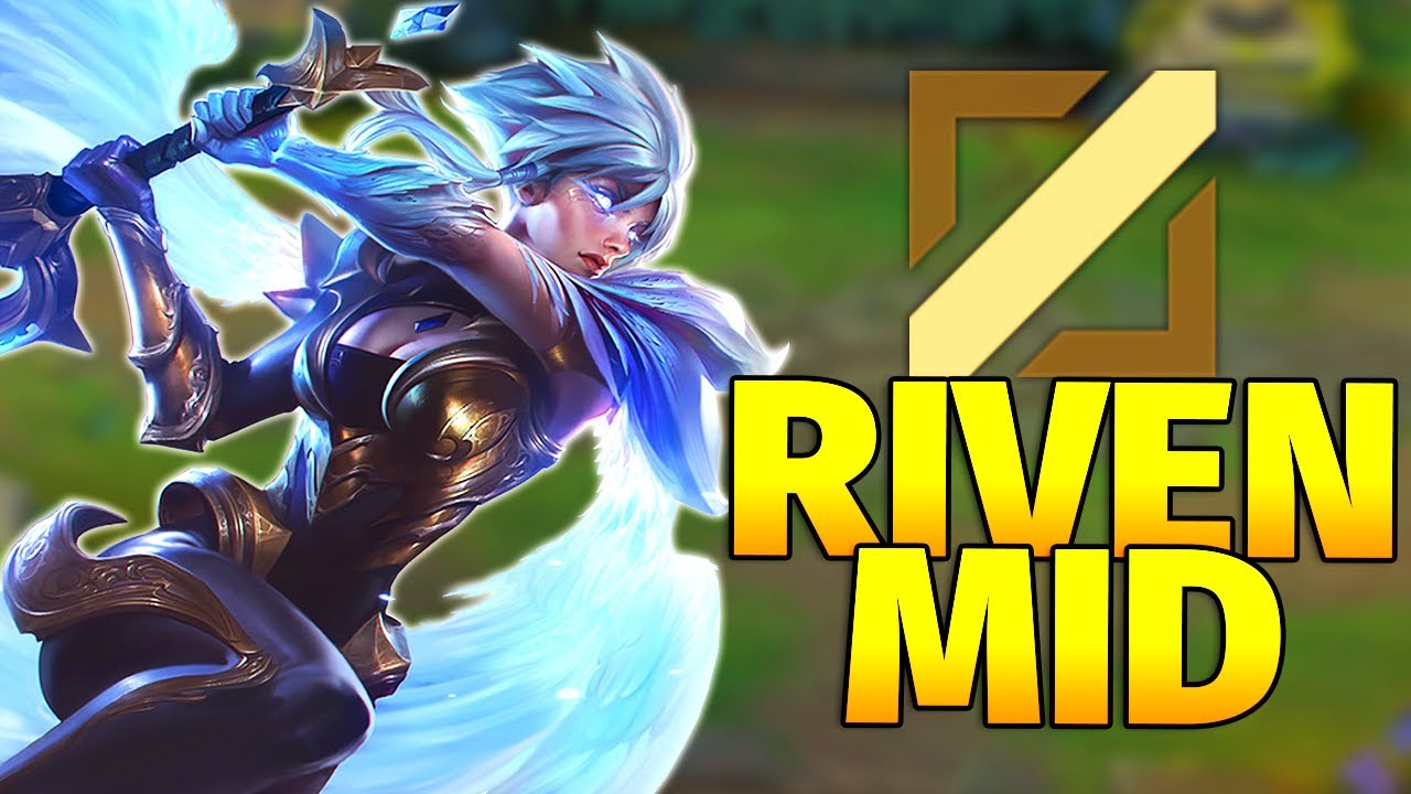 Riven Mid Lane Against Range Mage Champ - YouTube