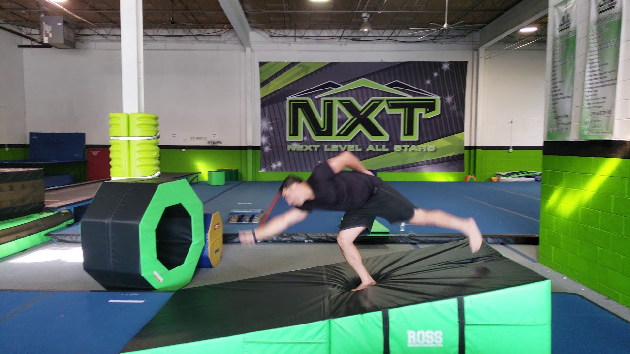 Cartwheel step ins downs wedge - YouTube
