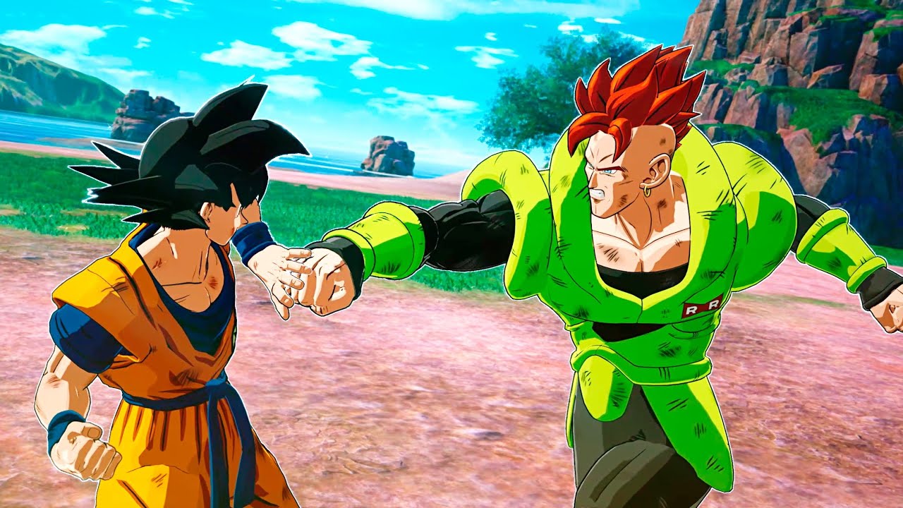 Android 16 Kills Goku and Self-Destructs | Dragon Ball Sparking Zero ...