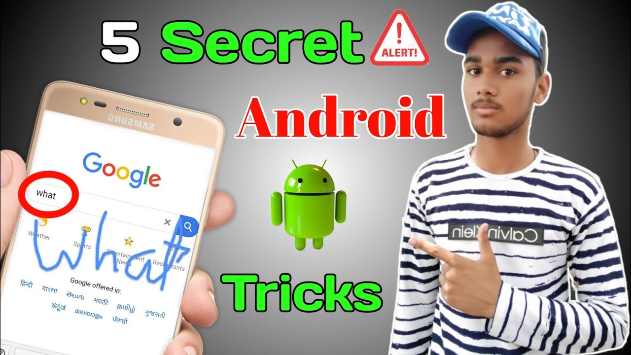 Top 5 Amazing Android SECRETS, TIPS and TRICKS | 5 Android Tricks That ...