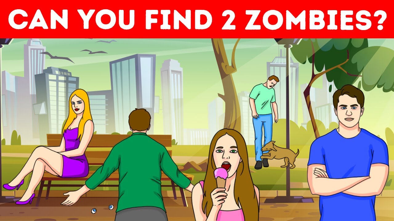 ZOMBIE OR NOT? 🧟 Only 1% Spot the Infected in Time - YouTube